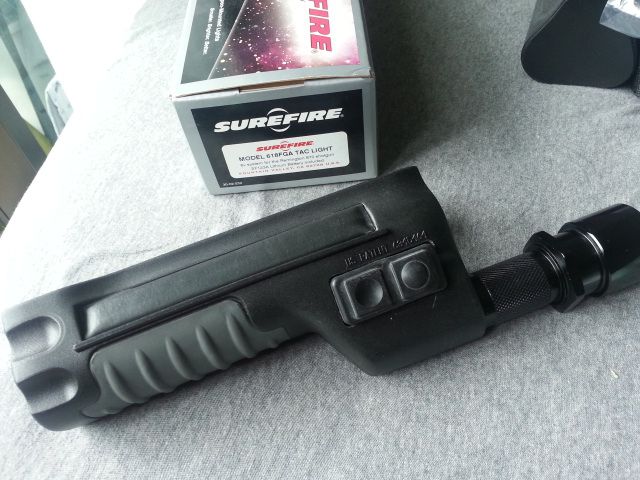 Brand new Surefire 618FGA tac light for M870 - WarGame用品類買賣 - Uwants.com