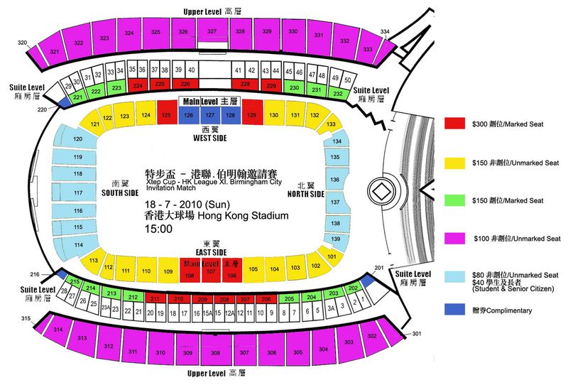 特步杯..港聯陣容〜7月18日對伯明翰 - 英格蘭超級聯賽 - Uwants.com