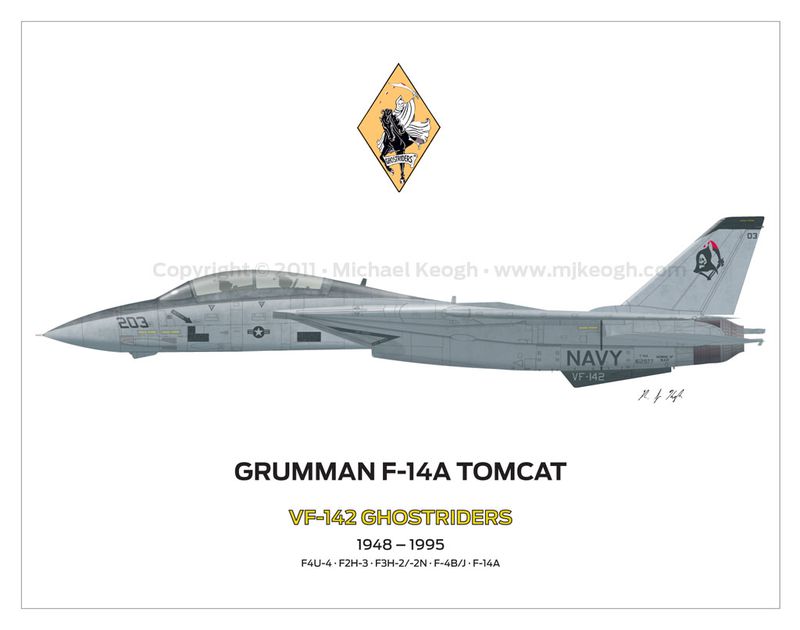 VF-142 "Ghostriders" 中隊 F-14 : (30P) - 軍事貼圖影片 - Uwants.com