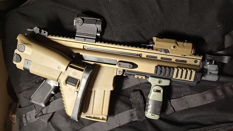 最後5日 SCAR-H 細ACOG 槍袋 203 fns 249 真槍帶 lbt G-code ghk 416 aap - WarGame用品 ...