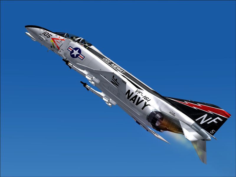 VF-161 "Chargers" 中隊 F-4 : [50p] - 軍事貼圖影片 - Uwants.com