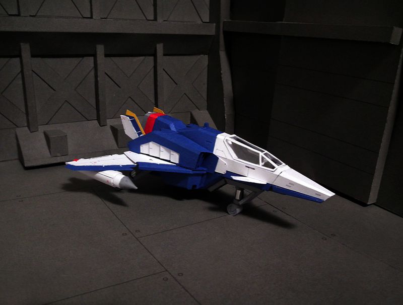 2 in 1 YFX-M56 Core Splendor(脈衝核心戰機) - 紙製模型及紙紮 - 手工藝交流 - Uwants.com