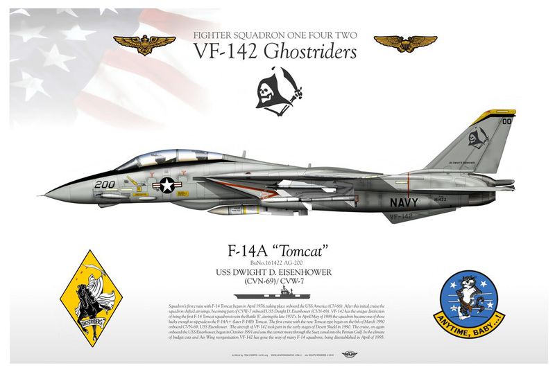 VF-142 "Ghostriders" 中隊 F-14 : (30P) - 軍事貼圖影片 - Uwants.com
