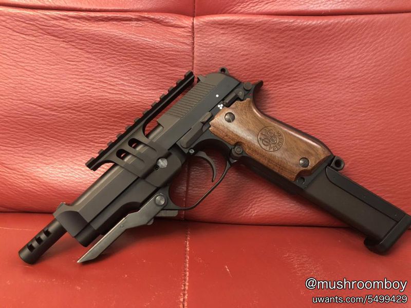 KSC M93R scope mount base/ black - WarGame用品類買賣 - Uwants.com