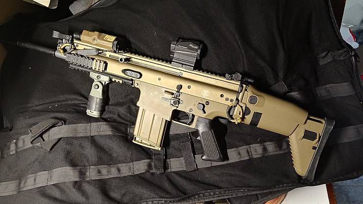 最後5日 SCAR-H 細ACOG 槍袋 203 fns 249 真槍帶 lbt G-code ghk 416 aap - WarGame用品 ...