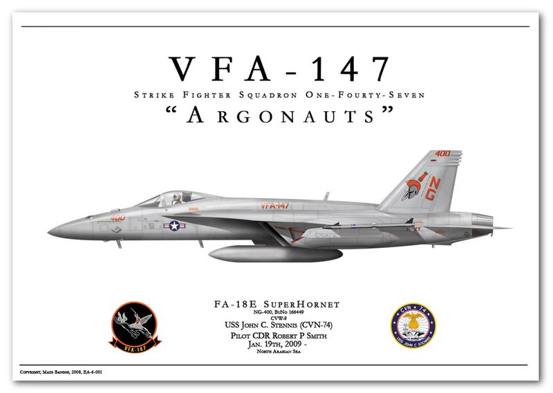 VFA-147 "Argonauts" 中隊 F/A-18E: (50p) - 軍事貼圖影片 - Uwants.com