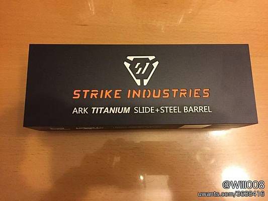 全新licensed SI ARK CNC Titanium Slide Steel barrel RMR Marui G17 Gen 3 ...