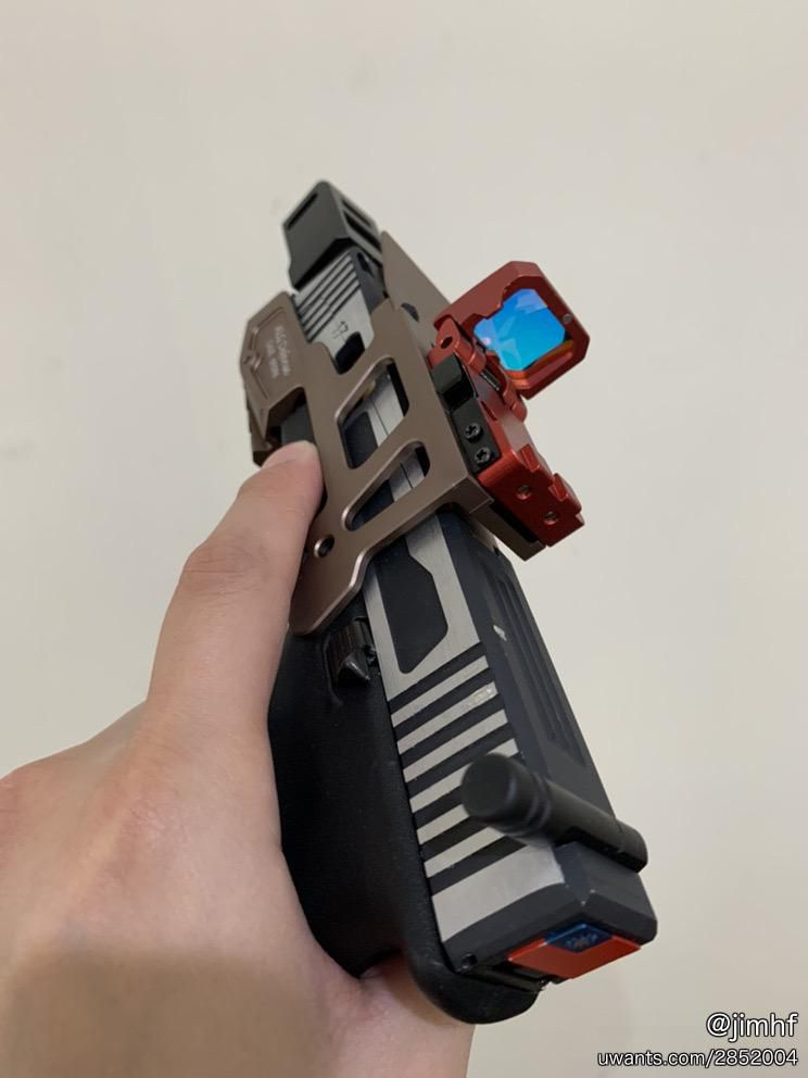 [sold]WE hi speed glock with ALG mount - WarGame用品類買賣 - Uwants.com