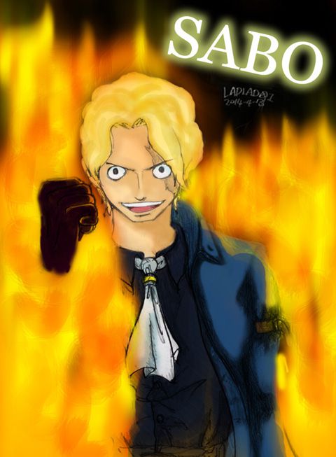 【今日一畫】火拳的薩波 - One Piece 海賊王 - 動畫漫畫 - Uwants.com