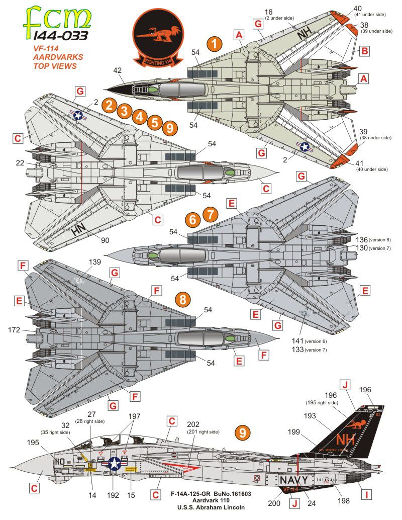 VF-114 "Aardvarks" 中隊 F-14 : (40P) - 軍事貼圖影片 - Uwants.com