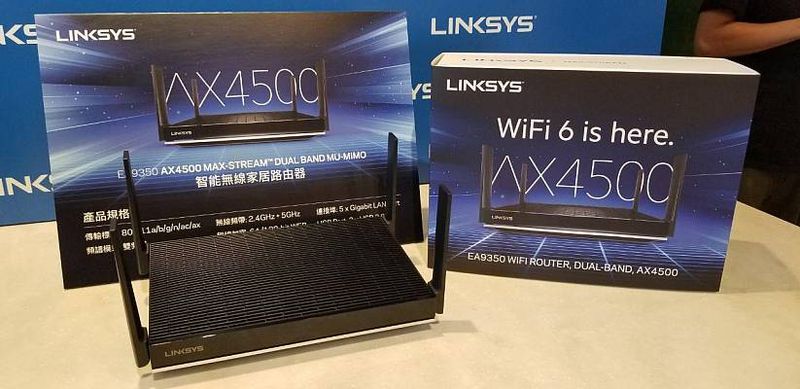 LINKSYS® 首款具備 WiFi-6 制式 EA9350 路由器（AX4500） - 電腦網路 - Uwants.com