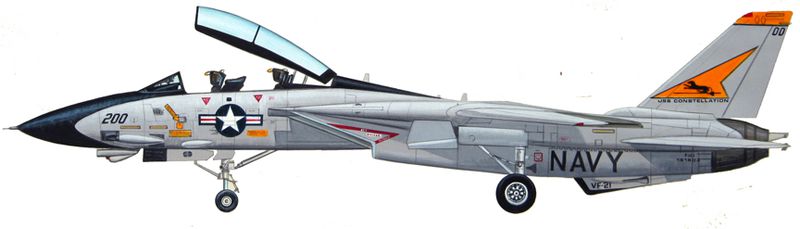 VF-21 "Freelancers" 中隊 F-14 : (25p) - 軍事貼圖影片 - Uwants.com