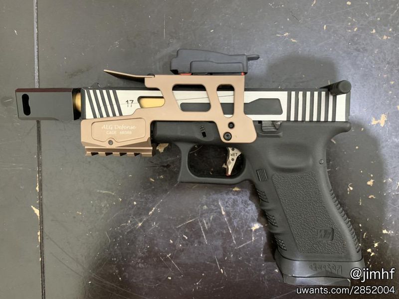 [sold]WE hi speed glock with ALG mount - WarGame用品類買賣 - Uwants.com