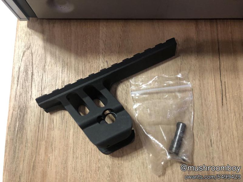 KSC M93R scope mount base/ black - WarGame用品類買賣 - Uwants.com
