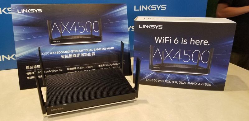 LINKSYS® 首款具備 WiFi-6 制式 EA9350 路由器（AX4500） - 電腦網路 - Uwants.com